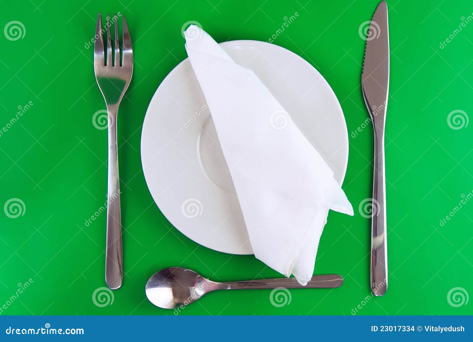 Table serving stock photo. Image of dinner, laying, fork - 23017334