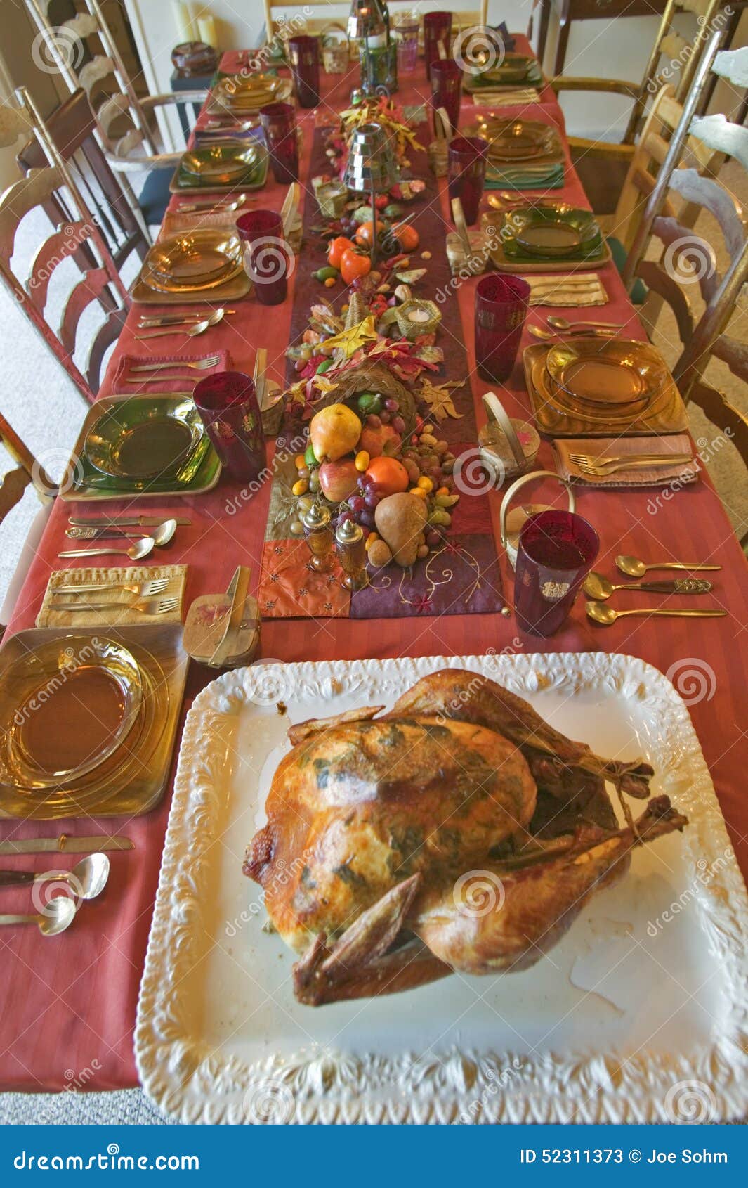 A Table Set for an Elegant Dinner, Ojai, California Editorial Stock ...