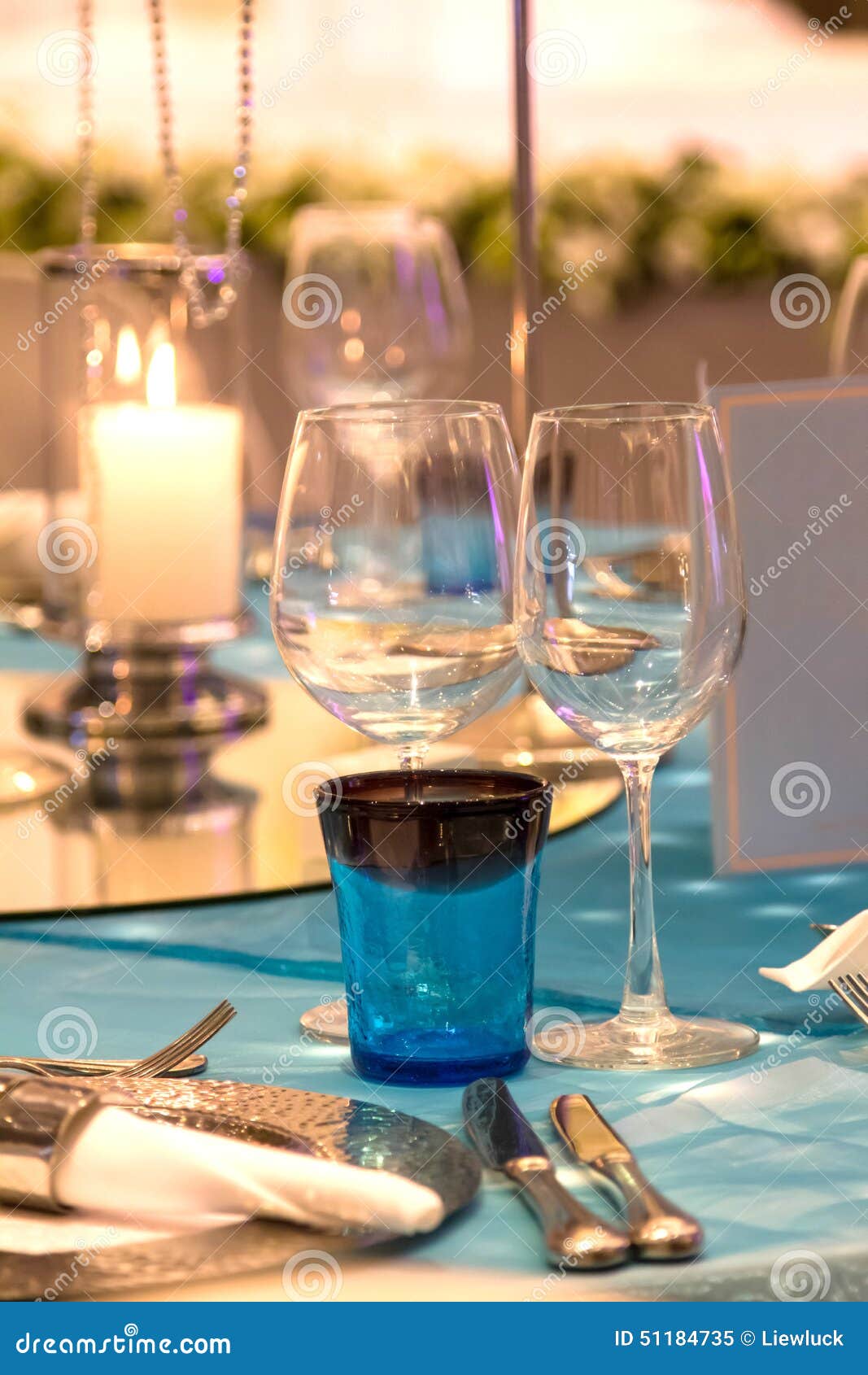 Table set for event party stock image. Image of fancy - 51184735