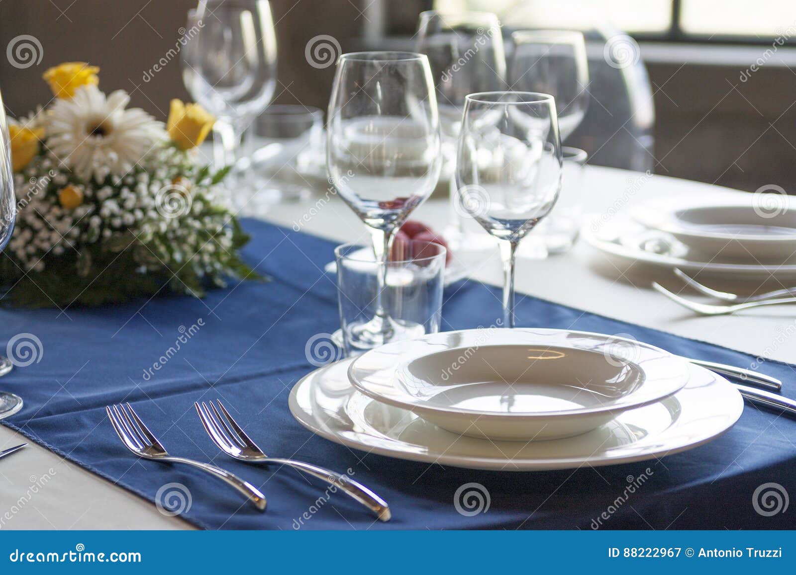 Table set for feast stock image. Image of celebration - 88222967