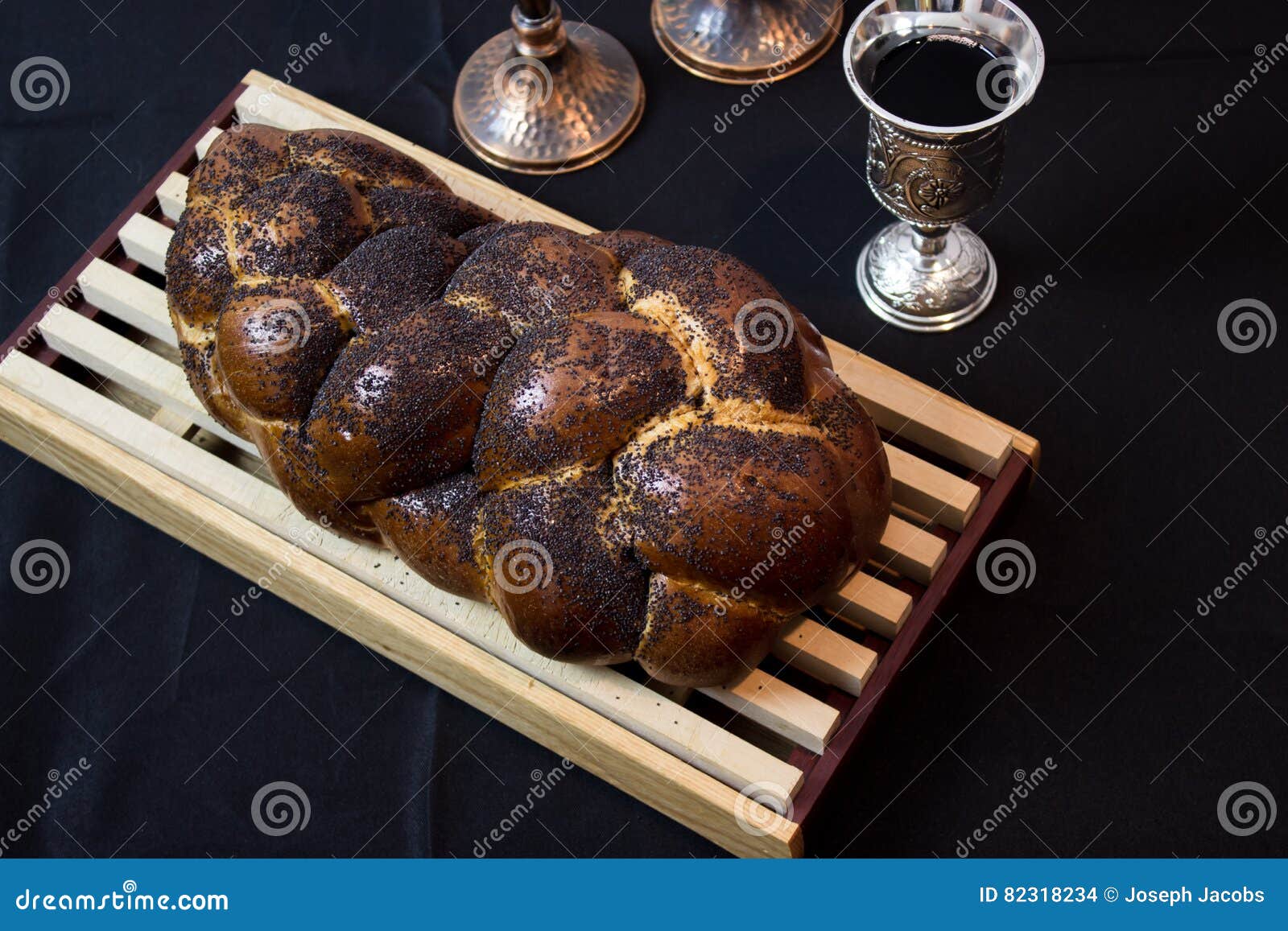 Table set for shabbat stock photo. Image of backdrop - 82318234