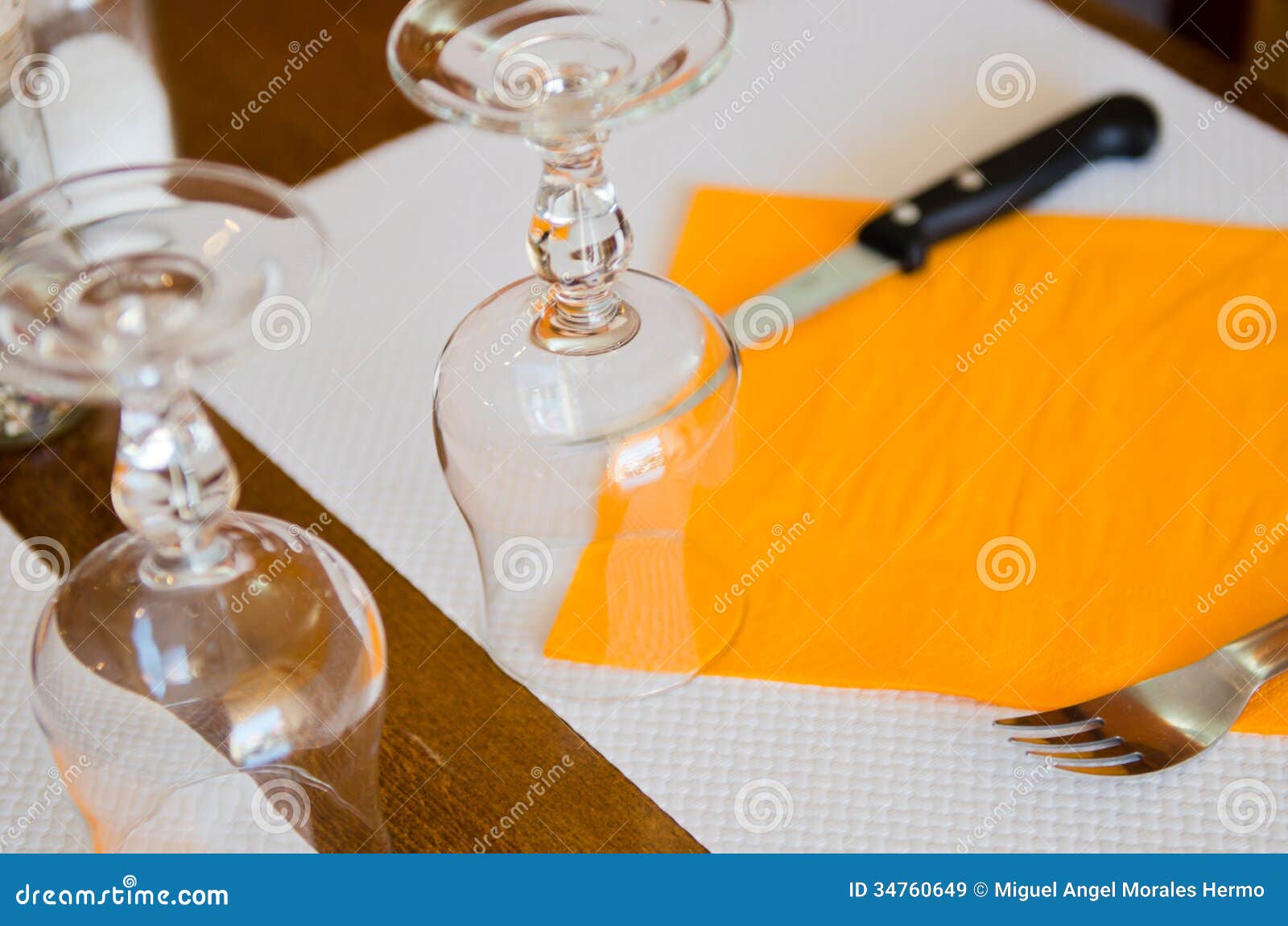Table set stock image. Image of tablecloth, foodcatering - 34760649