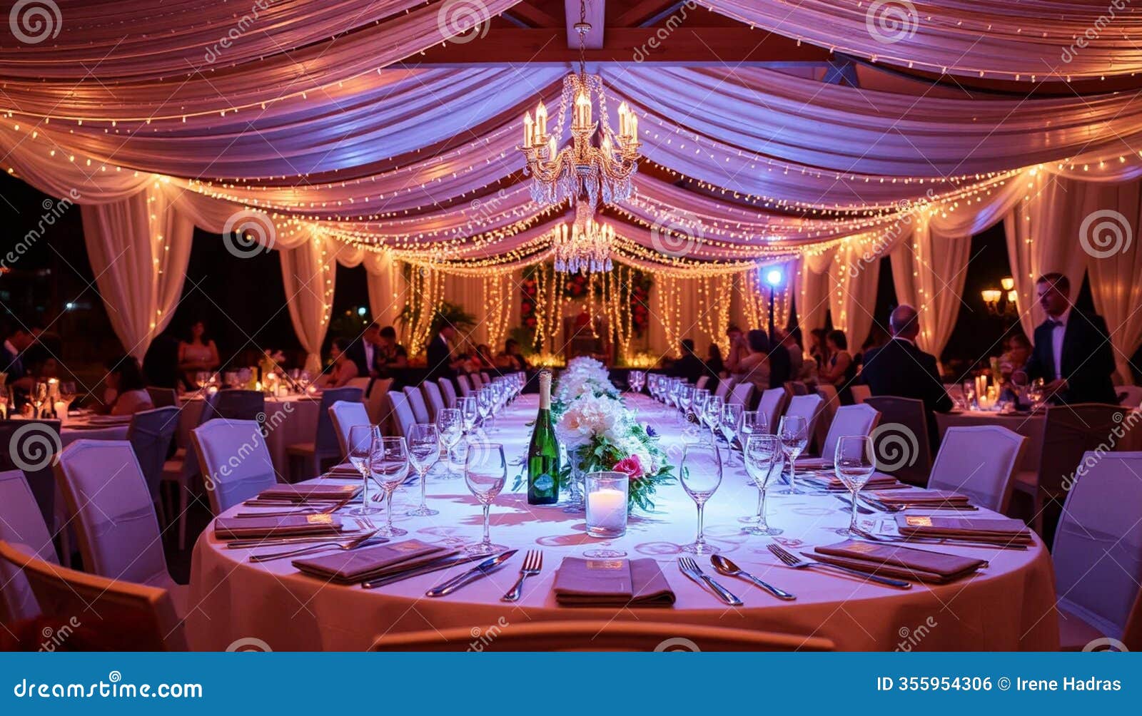 Wedding Reception Cartoon Illustration | CartoonDealer.com #135914322