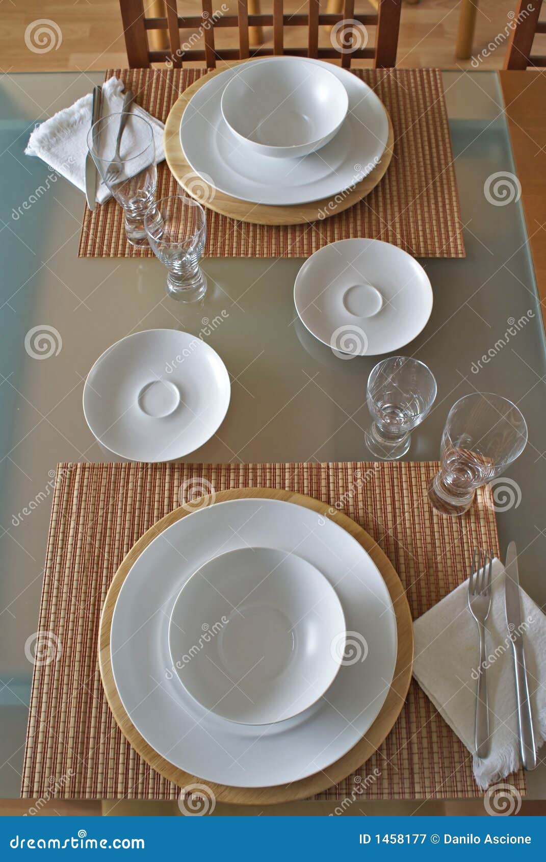 Table setting stock image. Image of design, breakfast - 1458177