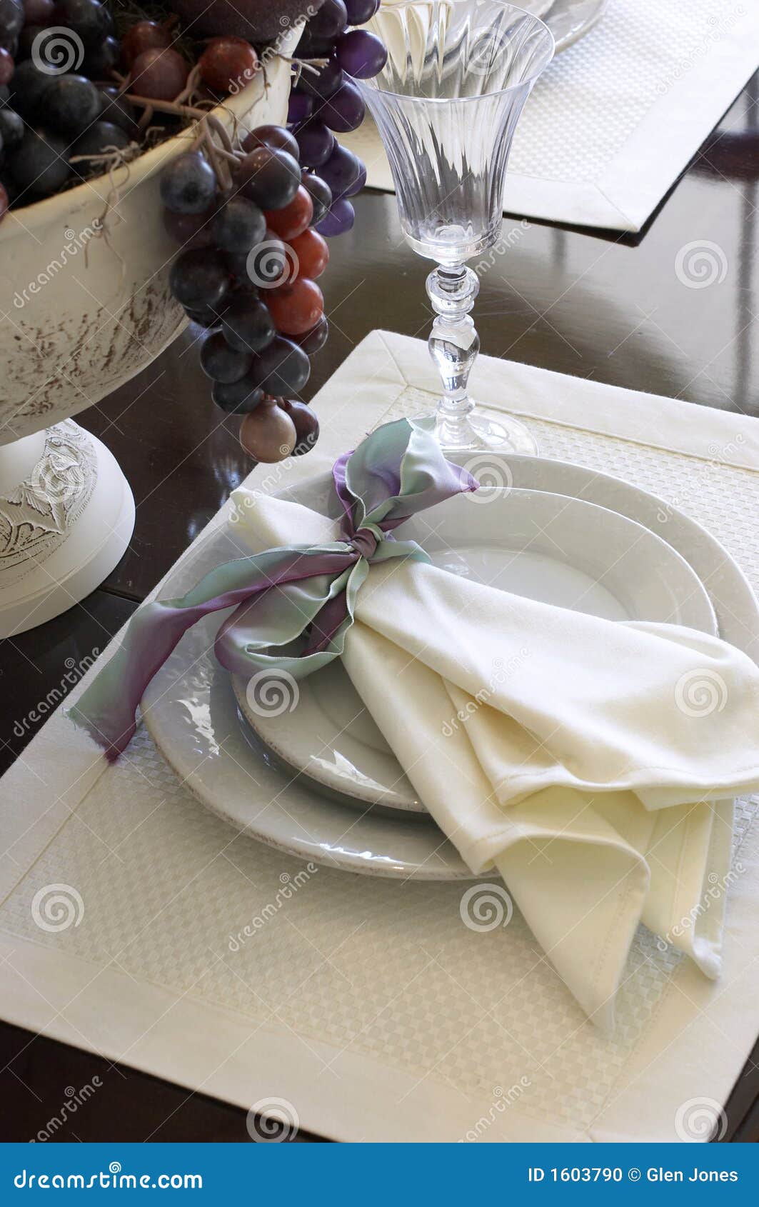 Table setting stock photo. Image of lunch, fancy, culinary - 1603790