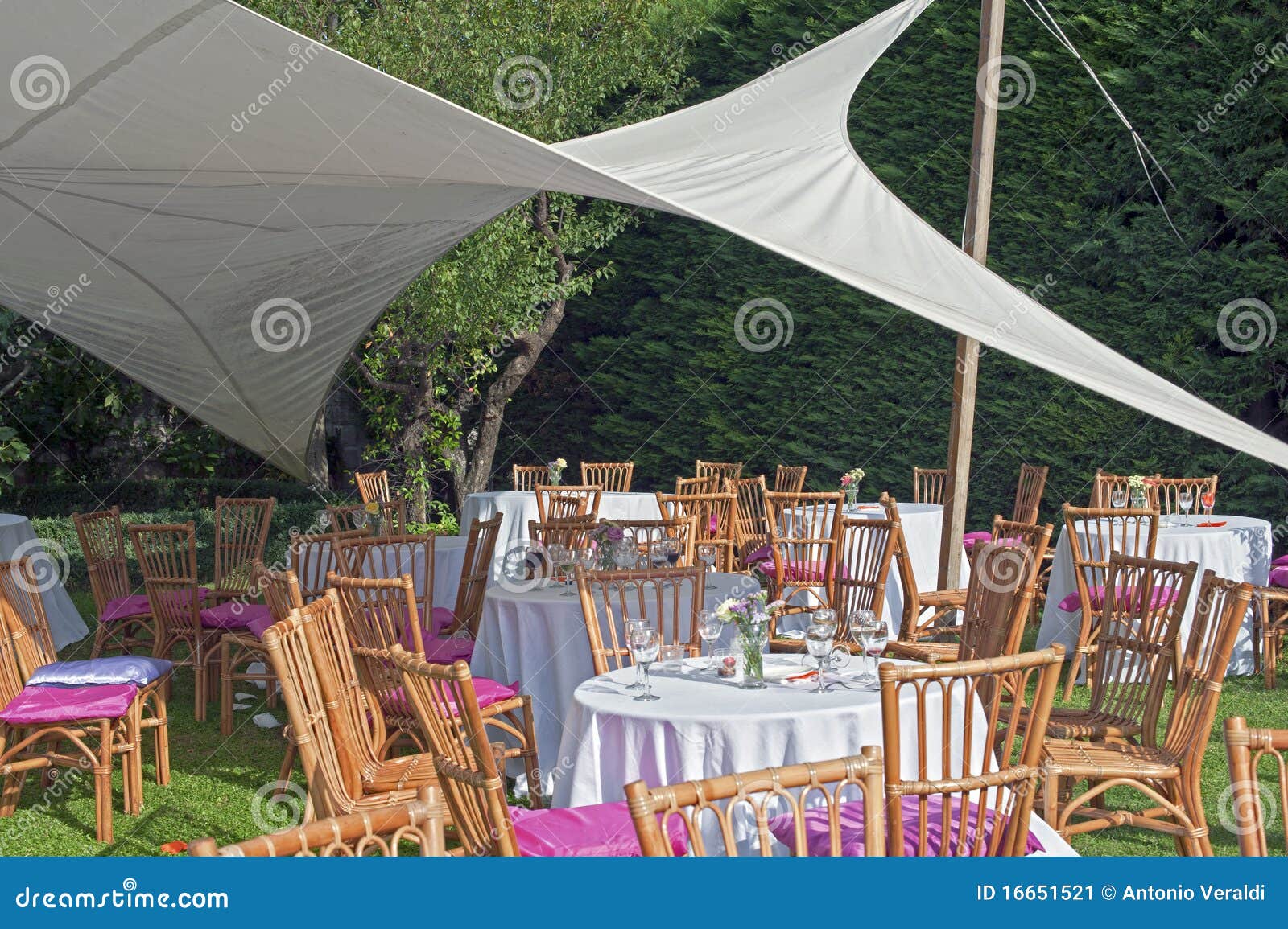 Table setting stock image. Image of dinnerware, breakfast - 16651521