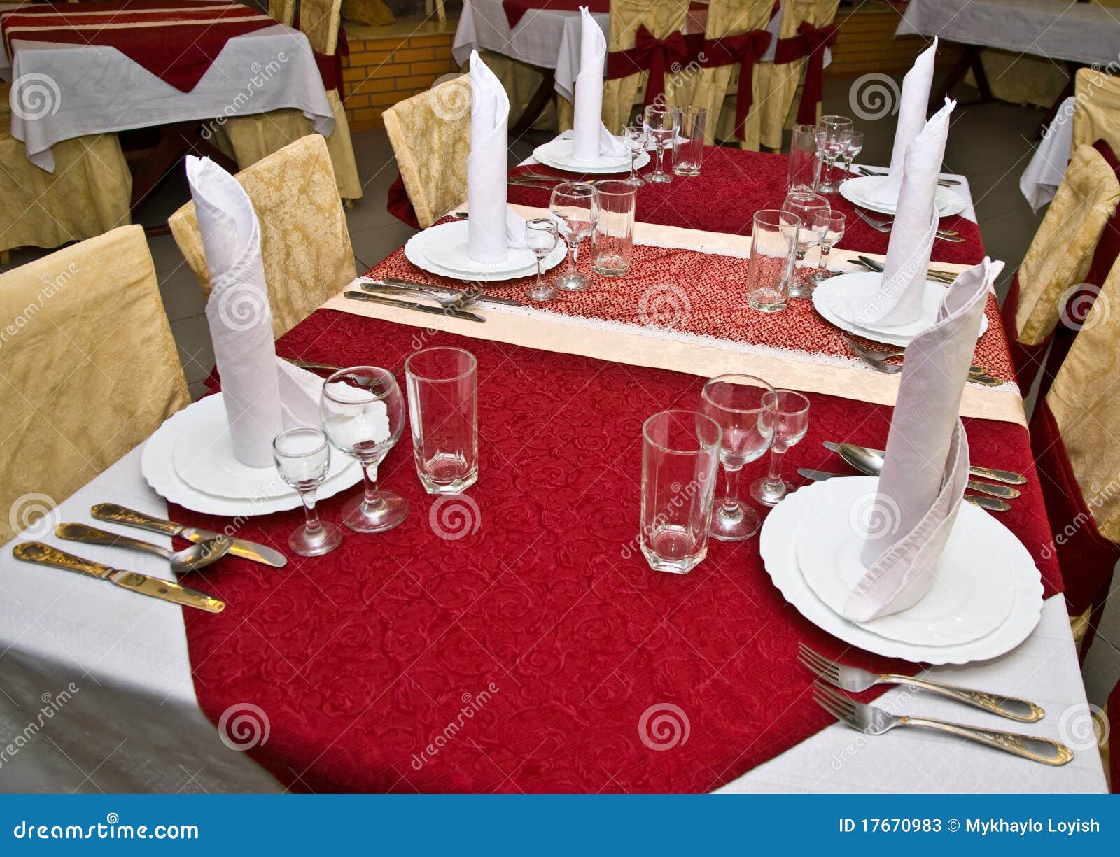 Table setting stock image. Image of glass, design, drink - 17670983