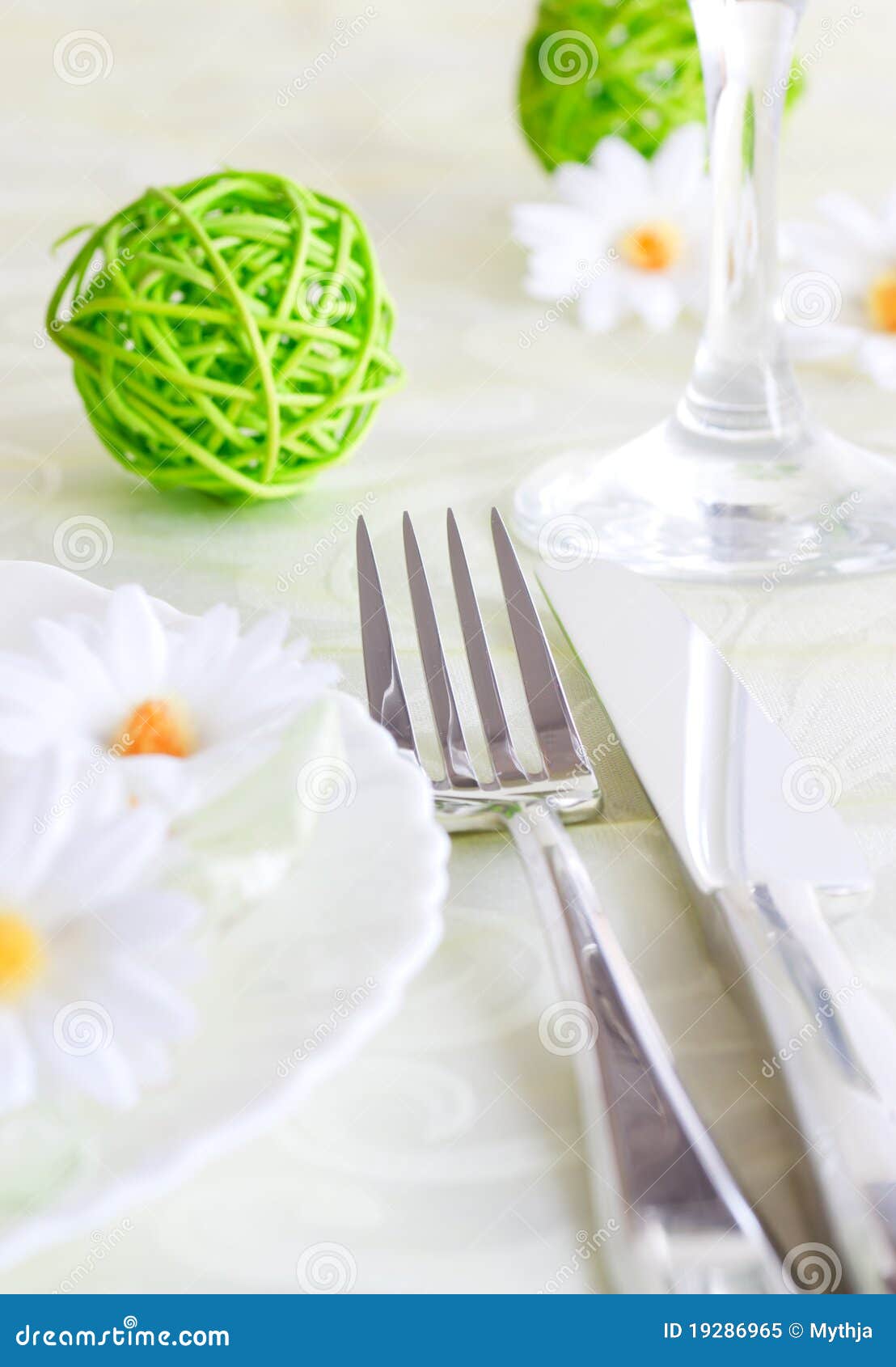 Table setting stock image. Image of gathering, catering - 19286965