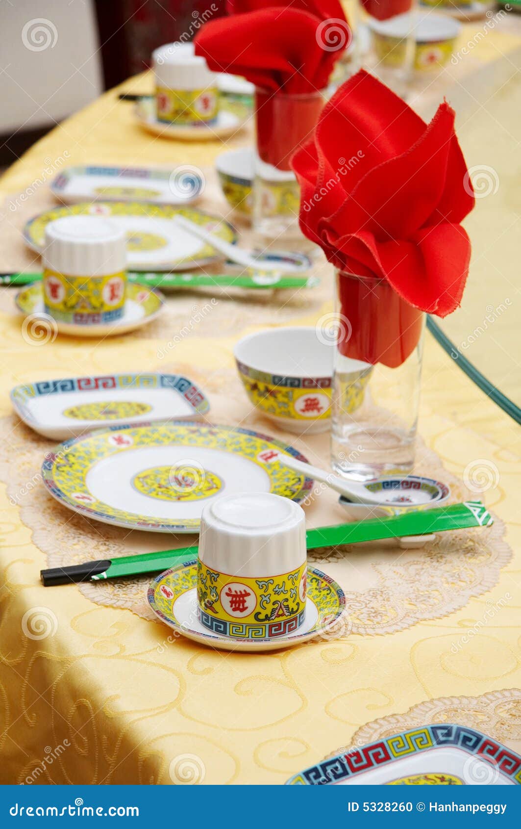 Table setting stock photo. Image of dinnerware, asia, haute - 5328260