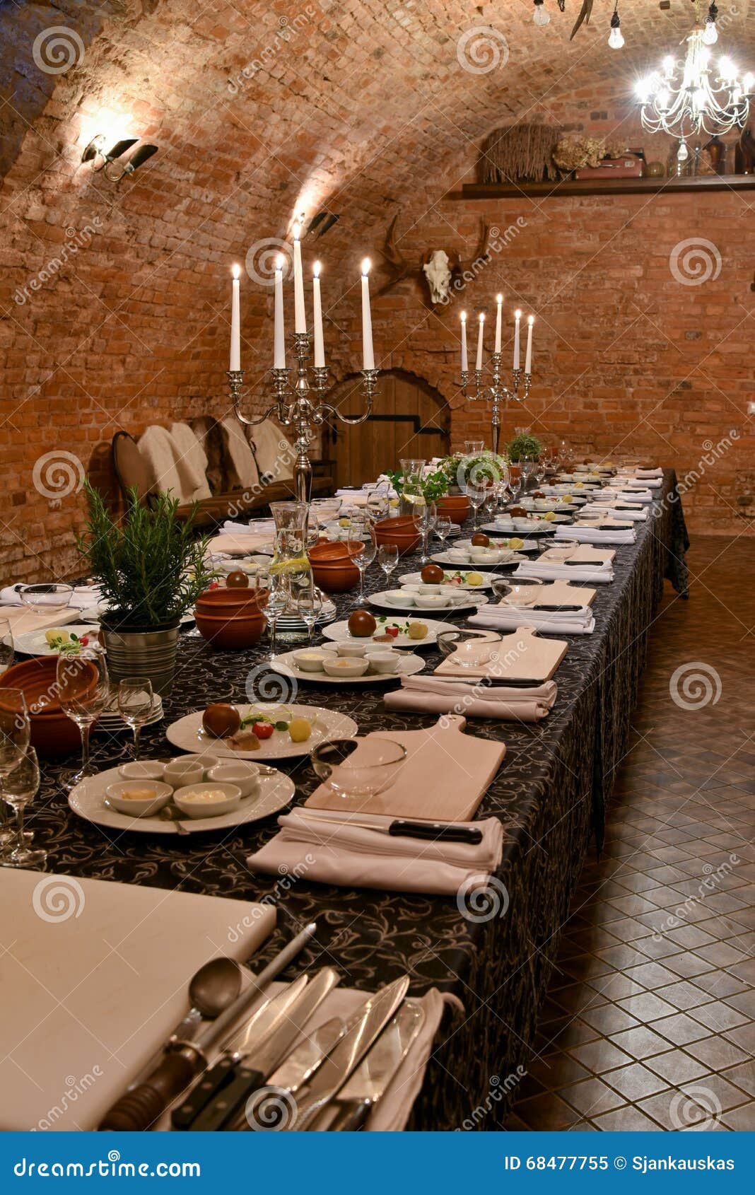 Table Setting Cooking Lesson Stock Photos - Free & Royalty-Free Stock ...