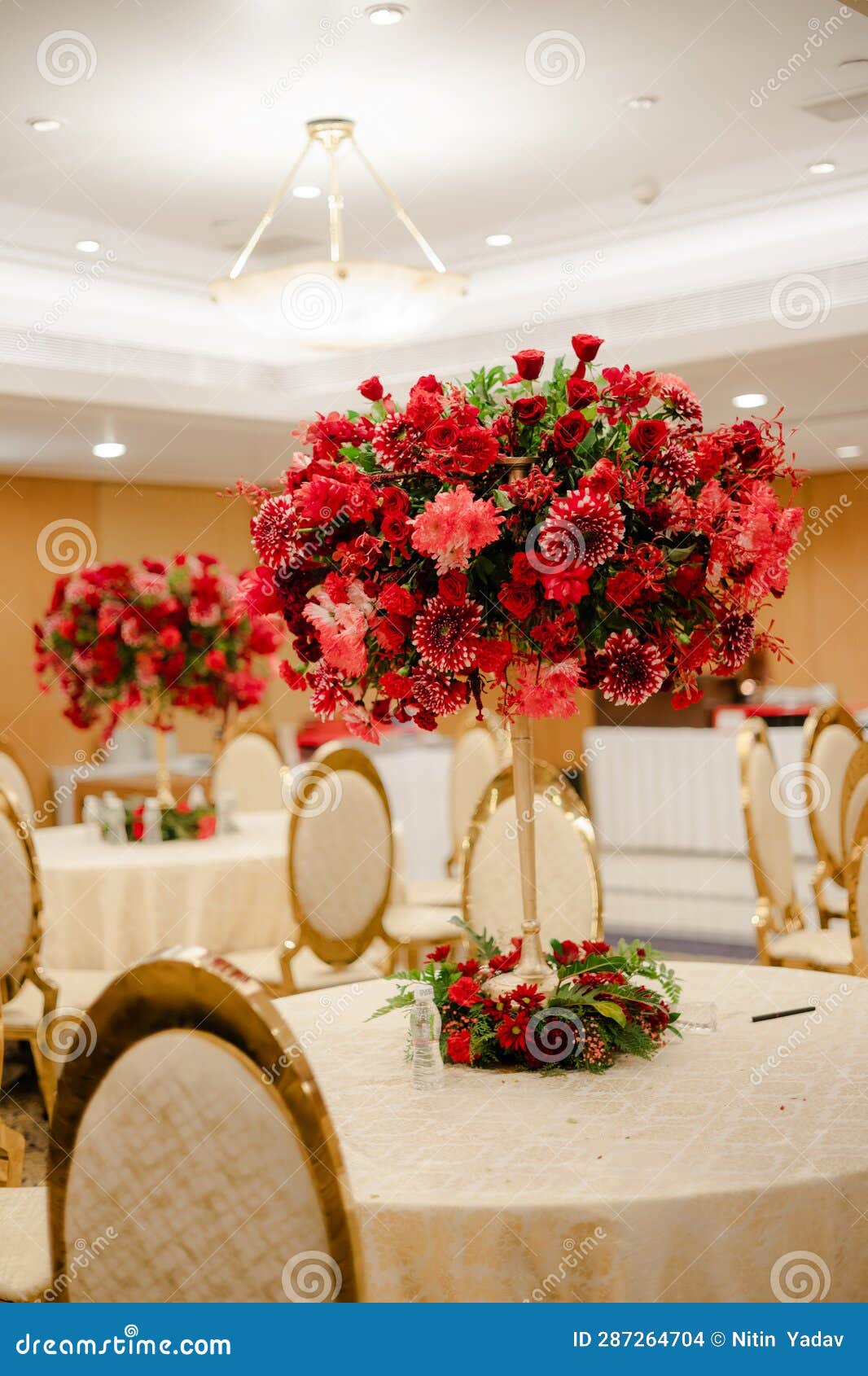 Table Setting for an Event Party or Wedding Reception Stock Photo ...