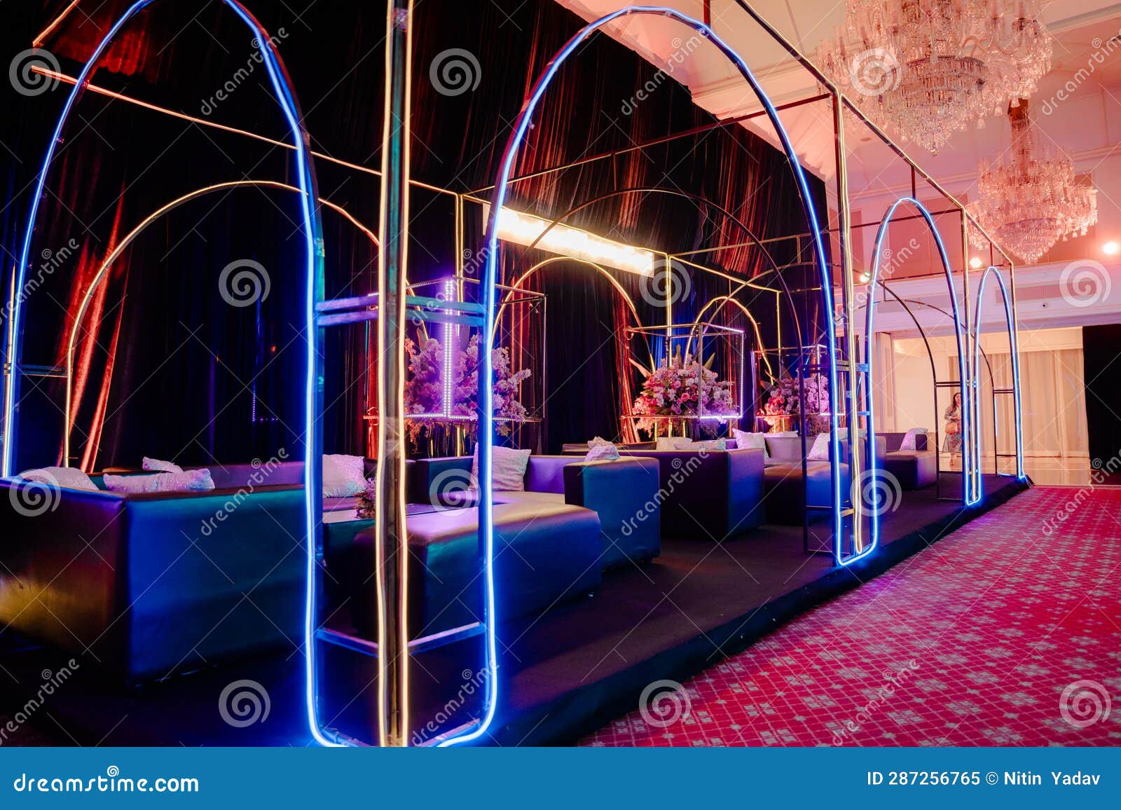 Table Setting for an Event Party or Wedding Reception Stock Image ...