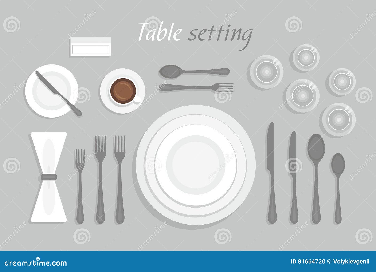 Formal, Table Etiquette Icon. Set Can Be Used For Web, Logo, Mobile App ...