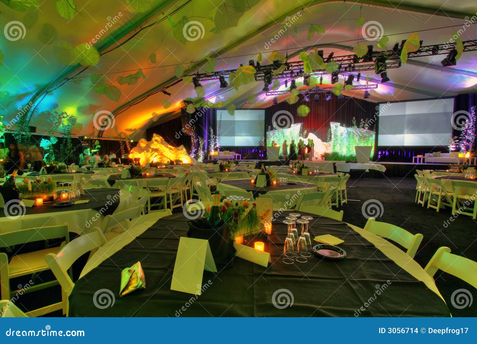 Table Setting at Party stock photo. Image of meet, assignation - 3056714