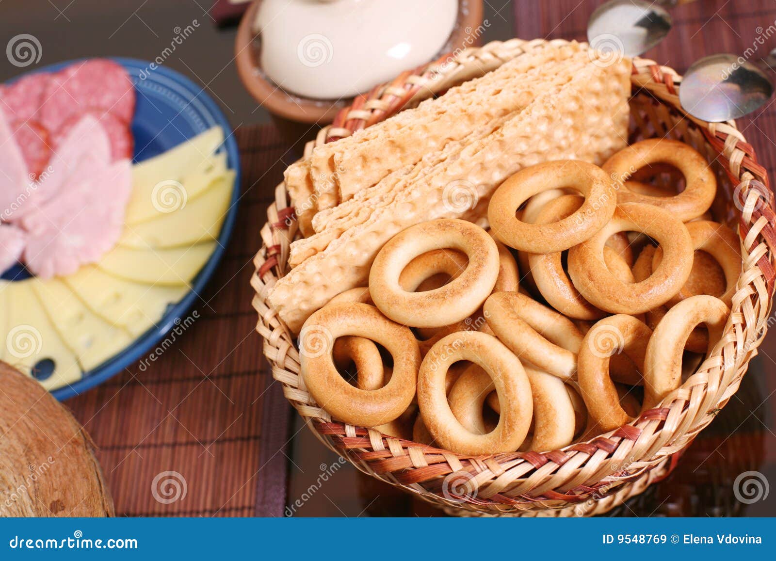 Table with snacks stock image. Image of fast, delicious - 9548769