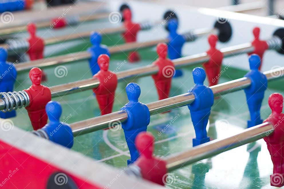 Table soccer stock image. Image of tema, field, competition - 216113