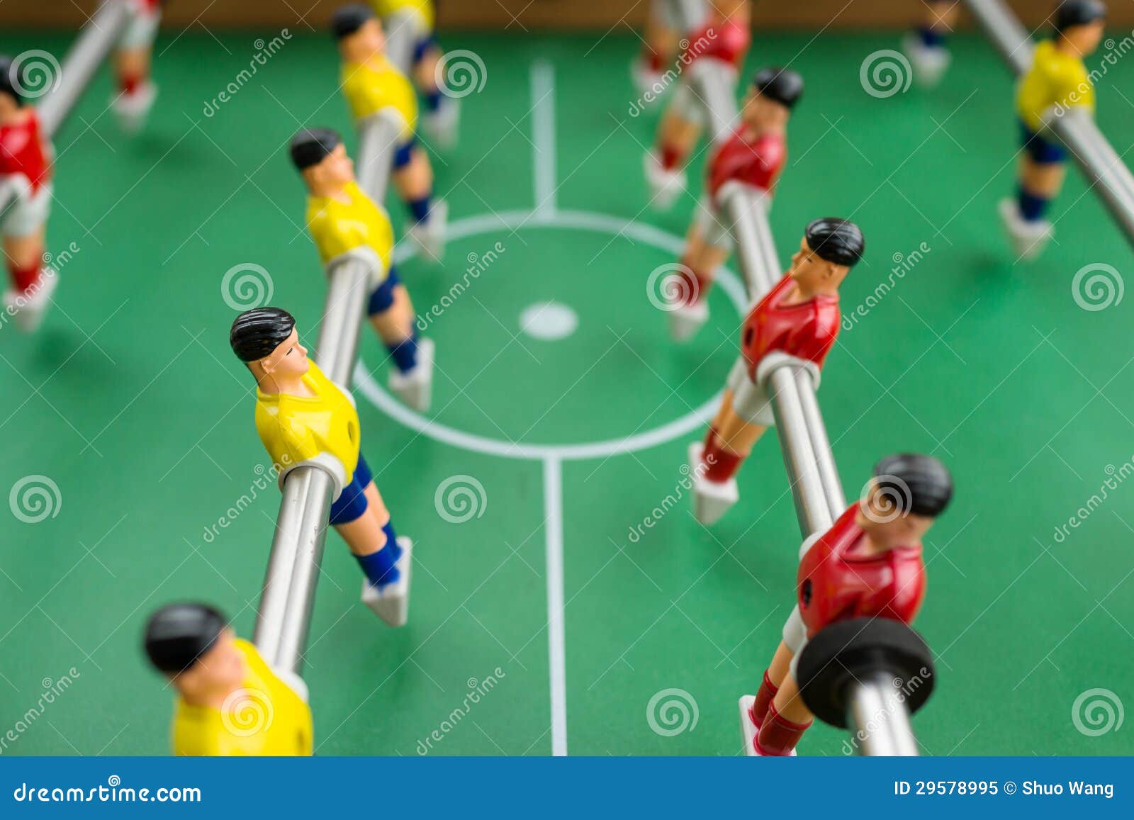 Table soccer stock image. Image of kicker, challenge - 29578995