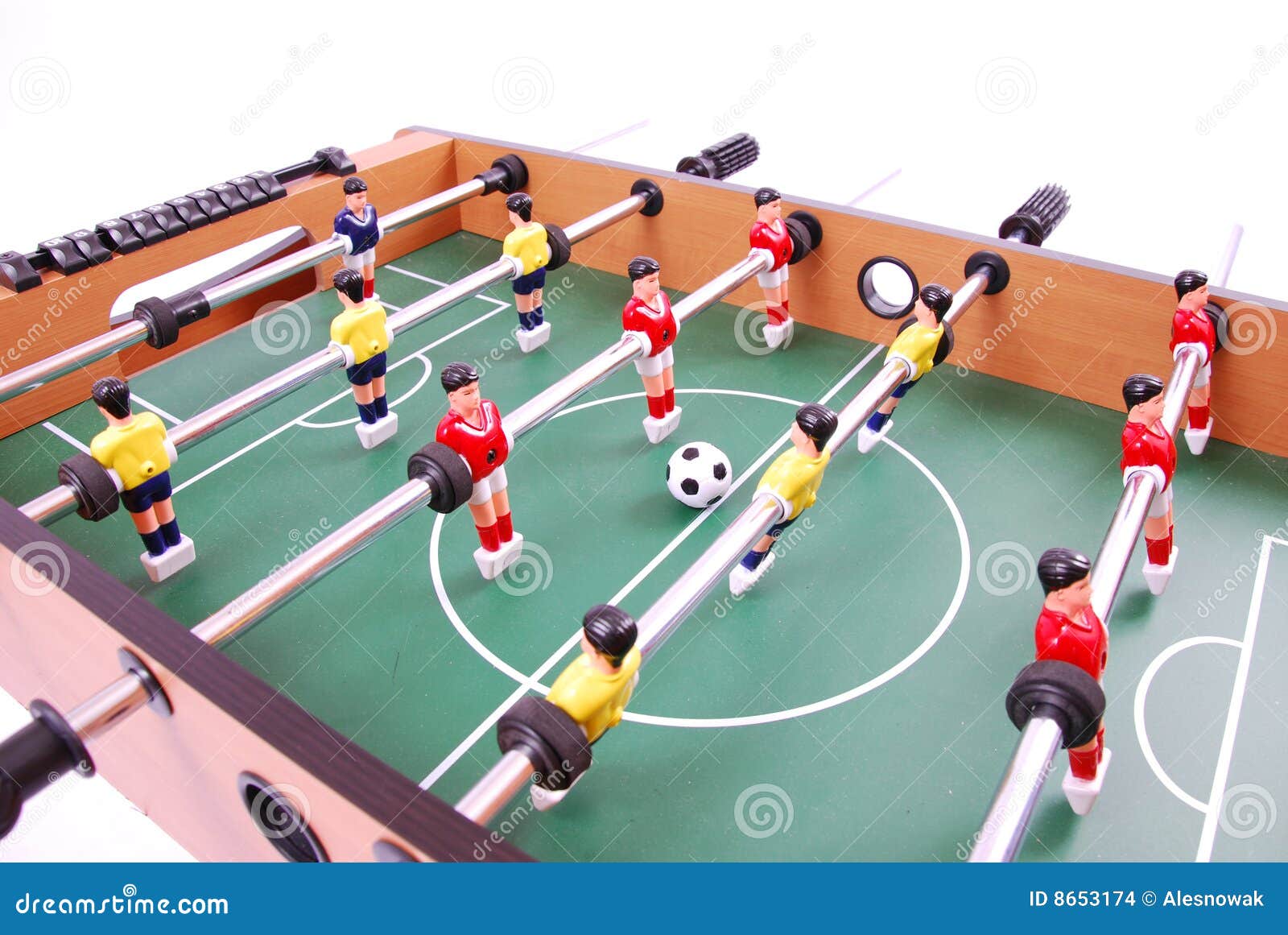 Table soccer stock photo. Image of detail, match, goal - 8653174