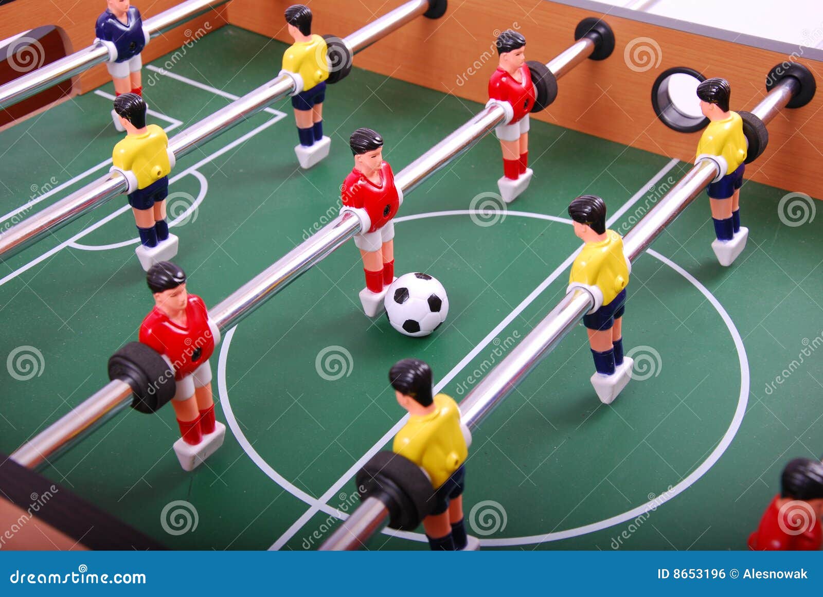 Table soccer stock photo. Image of detail, competition - 8653196