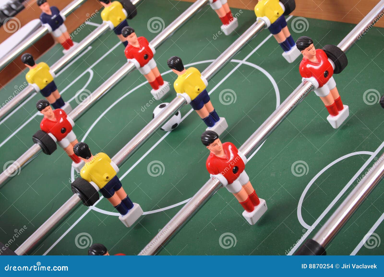 Table soccer stock photo. Image of game, footballer, play - 8870254