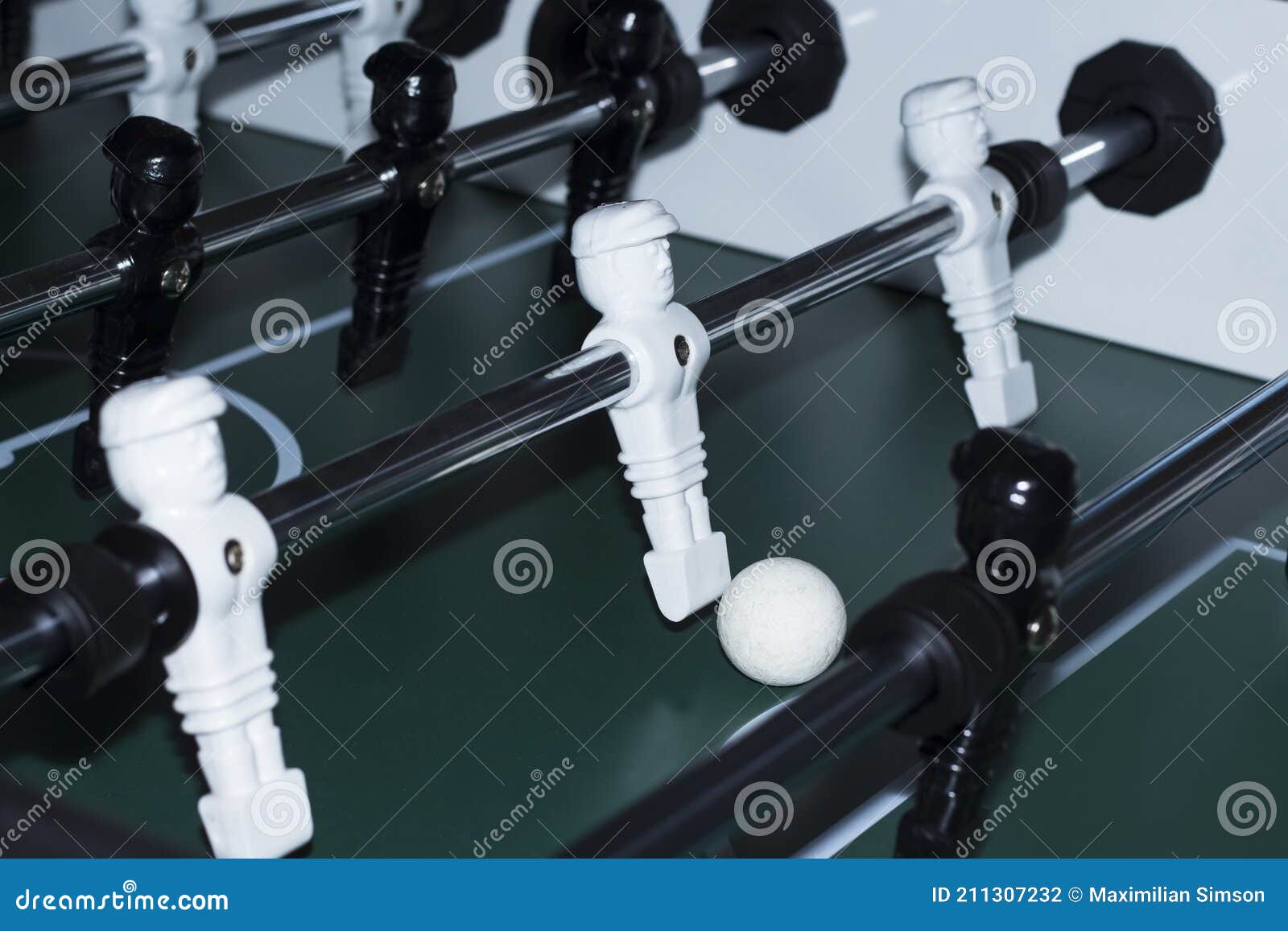 Table Soccer Ball GameTable Soccer Ball Game Figures Symbolizing Sports ...