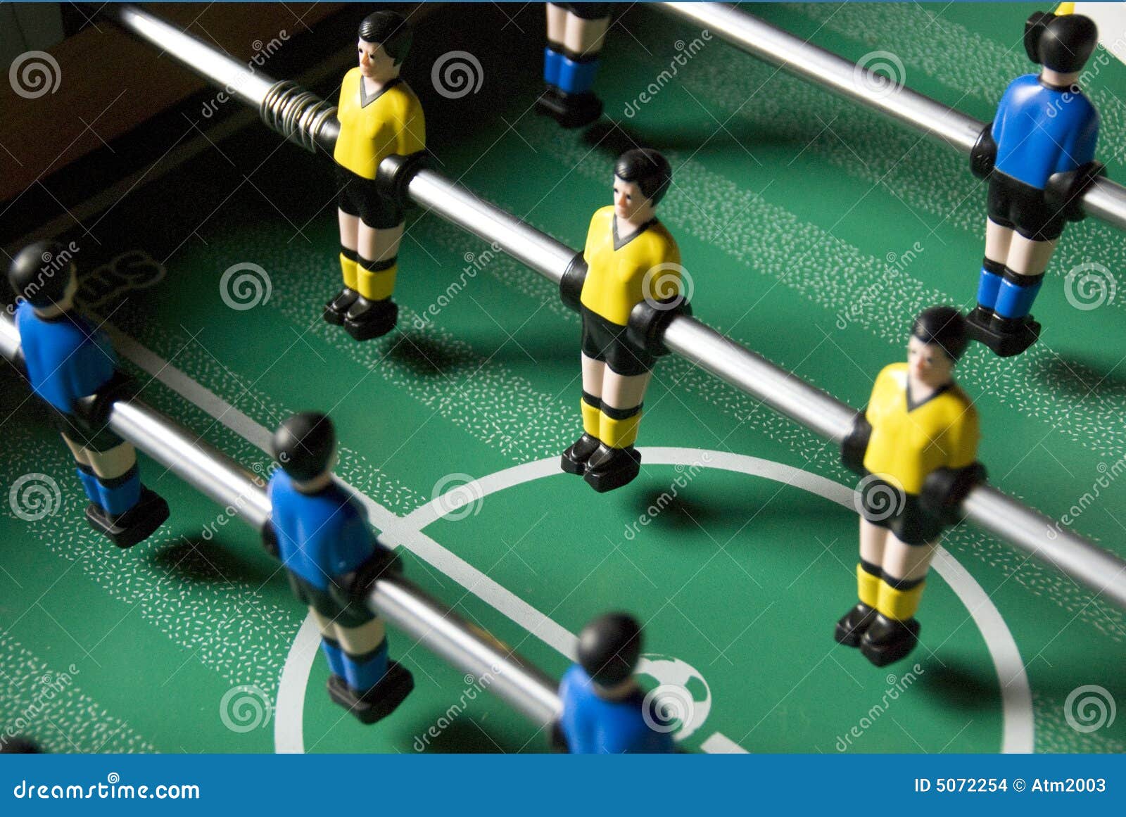 Table soccer players stock photo. Image of foosball, kicker - 5072254