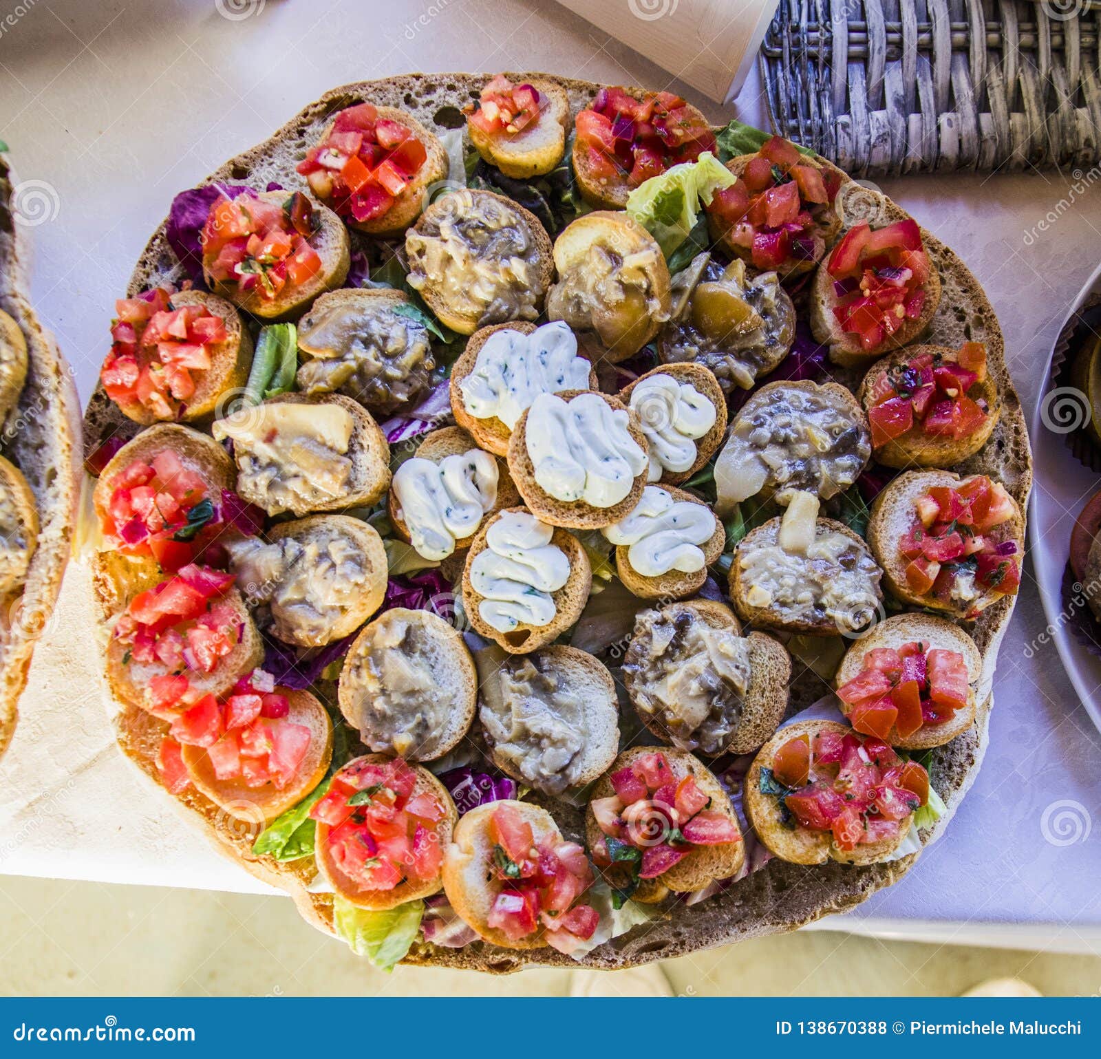 Table Spread with Appetizers for Your Party Stock Photo - Image of ...