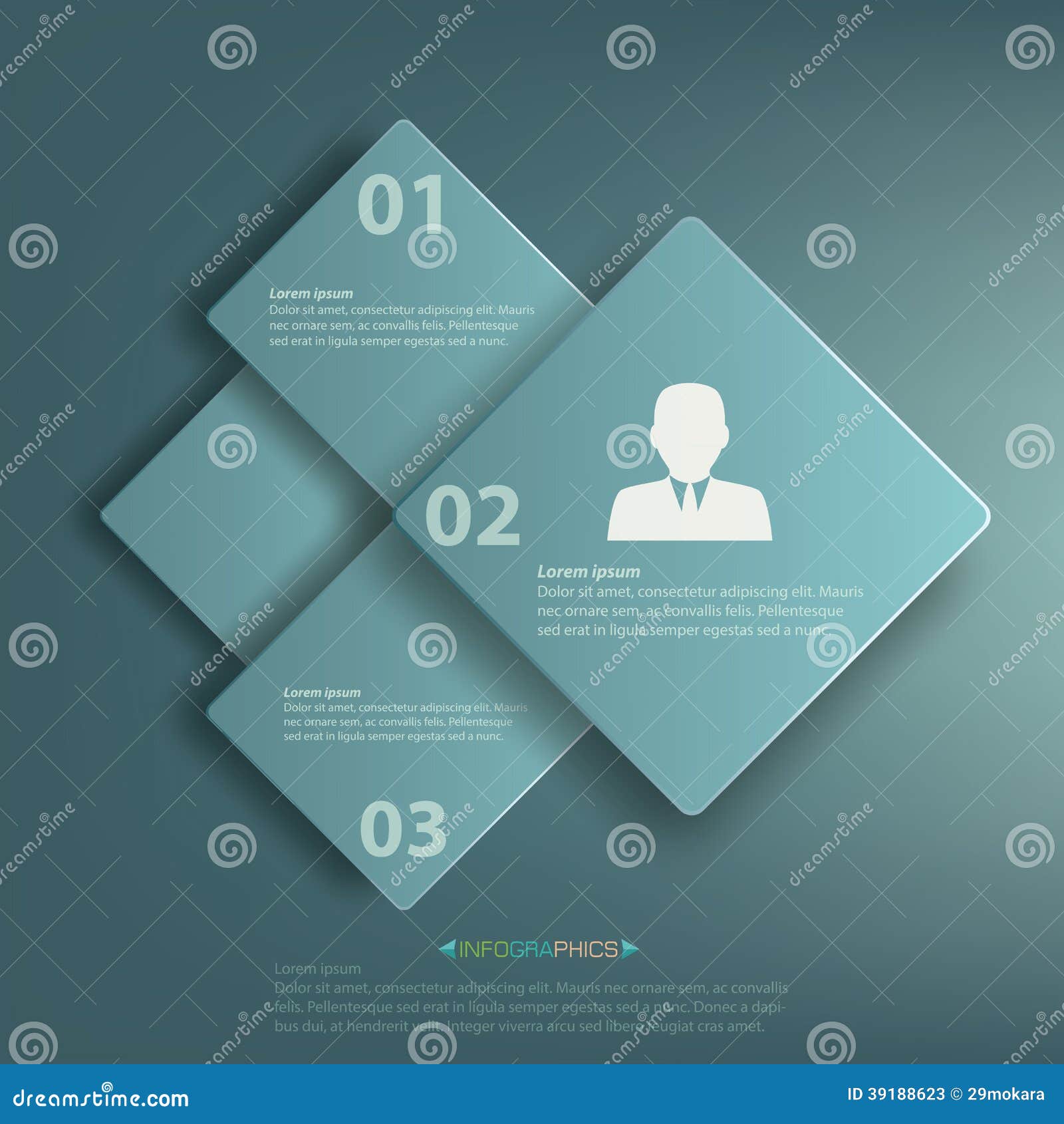 Table Square Layout Abstract Background Template Stock Vector ...