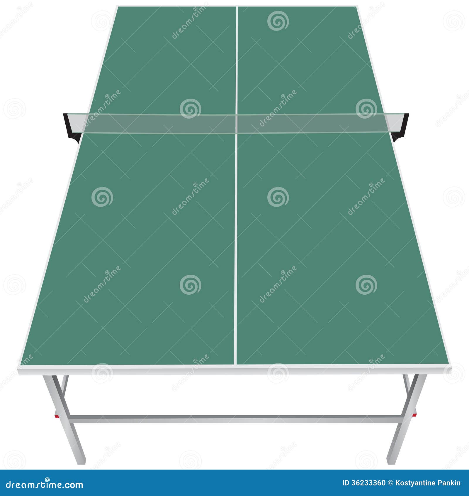 Table for table tennis stock vector. Illustration of ping - 36233360