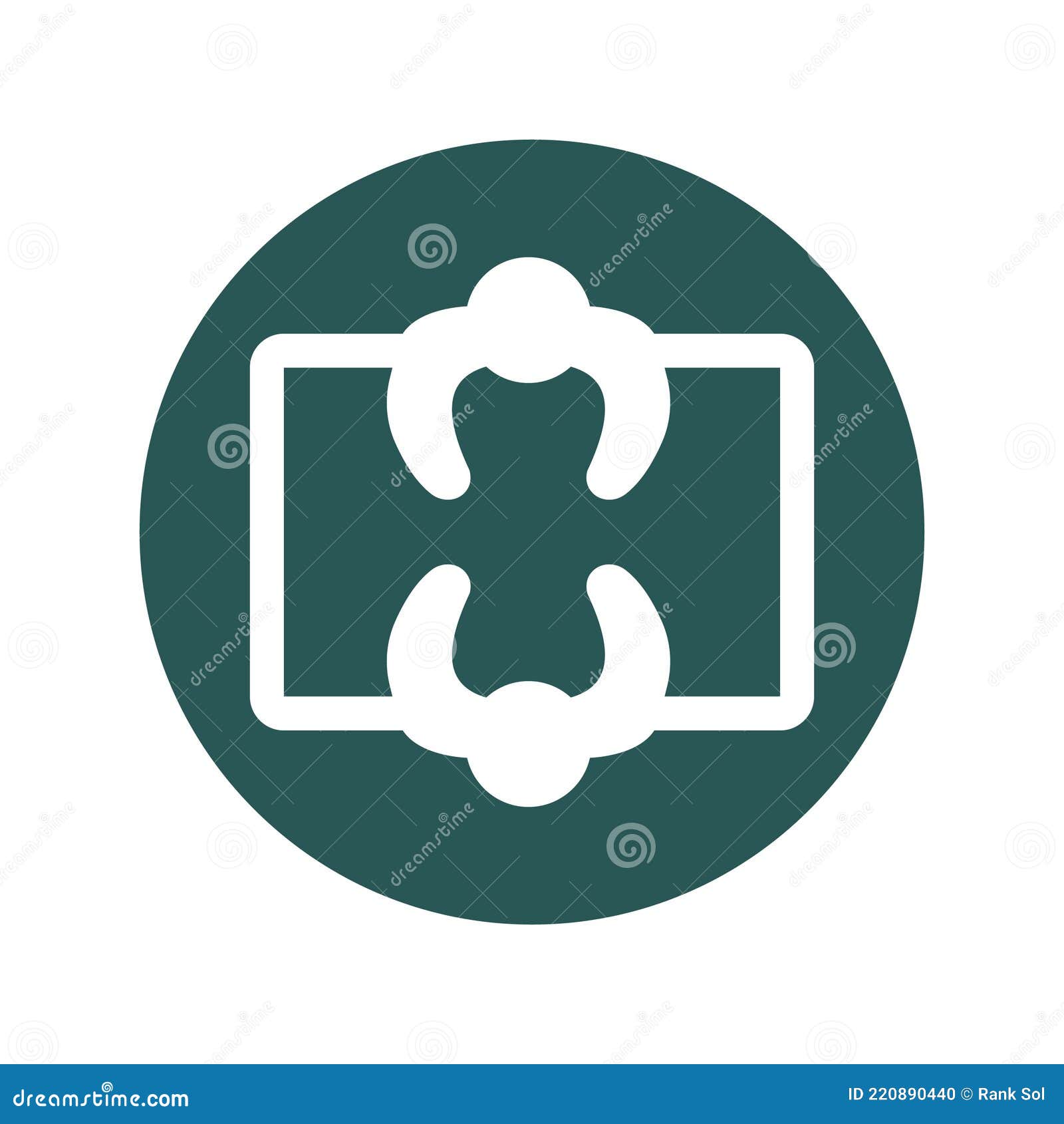 Table Talk Vector Icon Which Can Easily Modify or Edit Stock Vector ...
