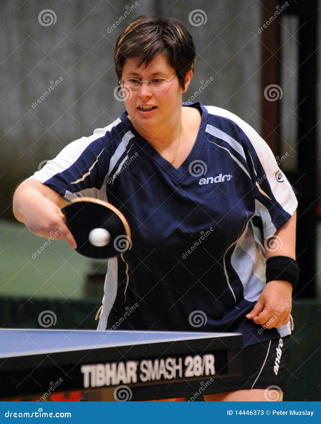 Table tennis action editorial stock photo. Image of ball - 14446373