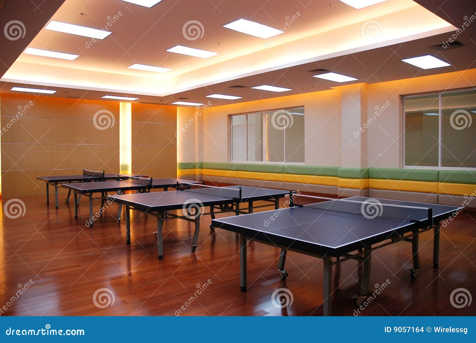 Table tennis field stock photo. Image of ball, empty, leisure - 9057164