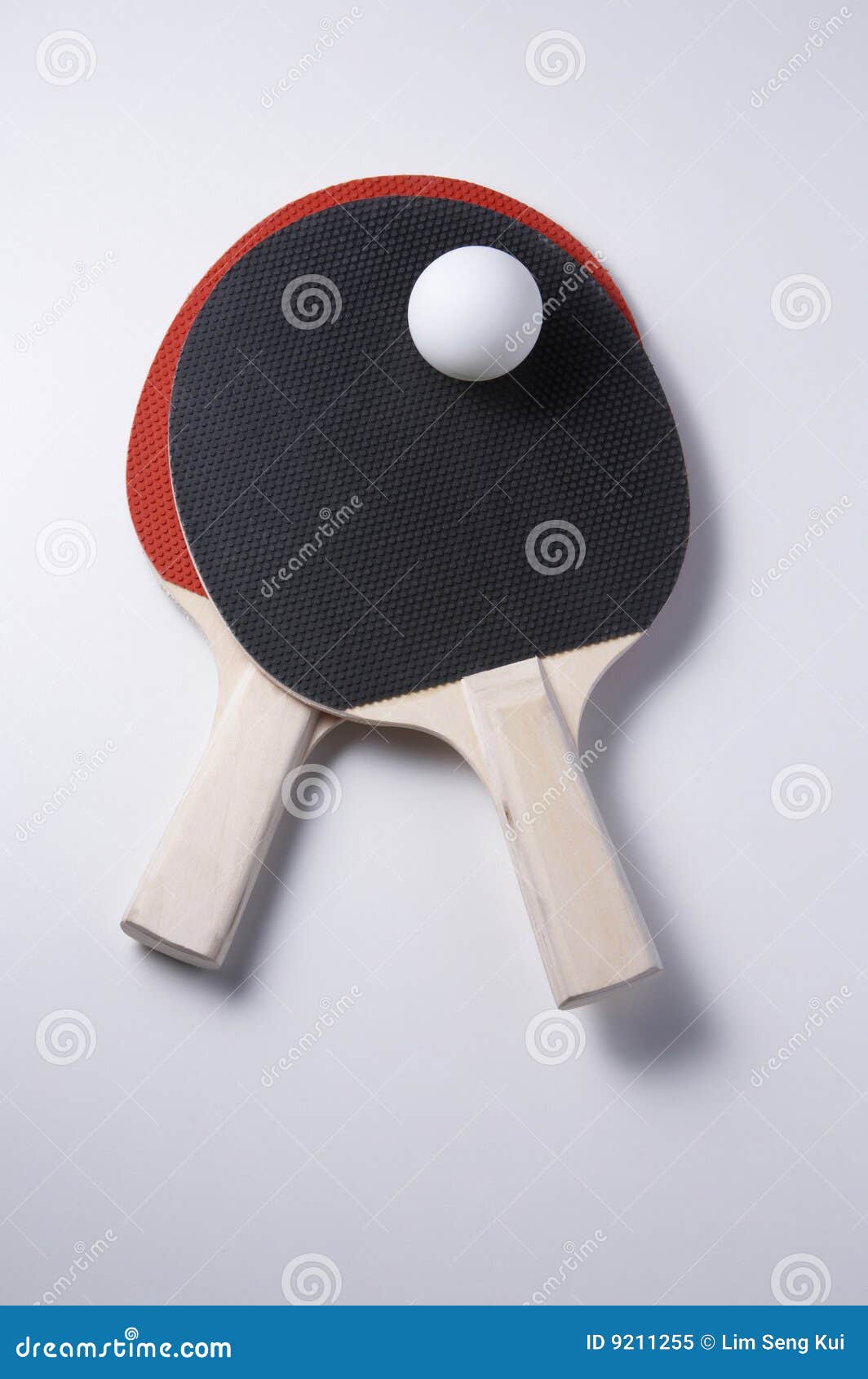 Table Tennis Racket and Ping Pong Ball Stock Image - Image of ball ...