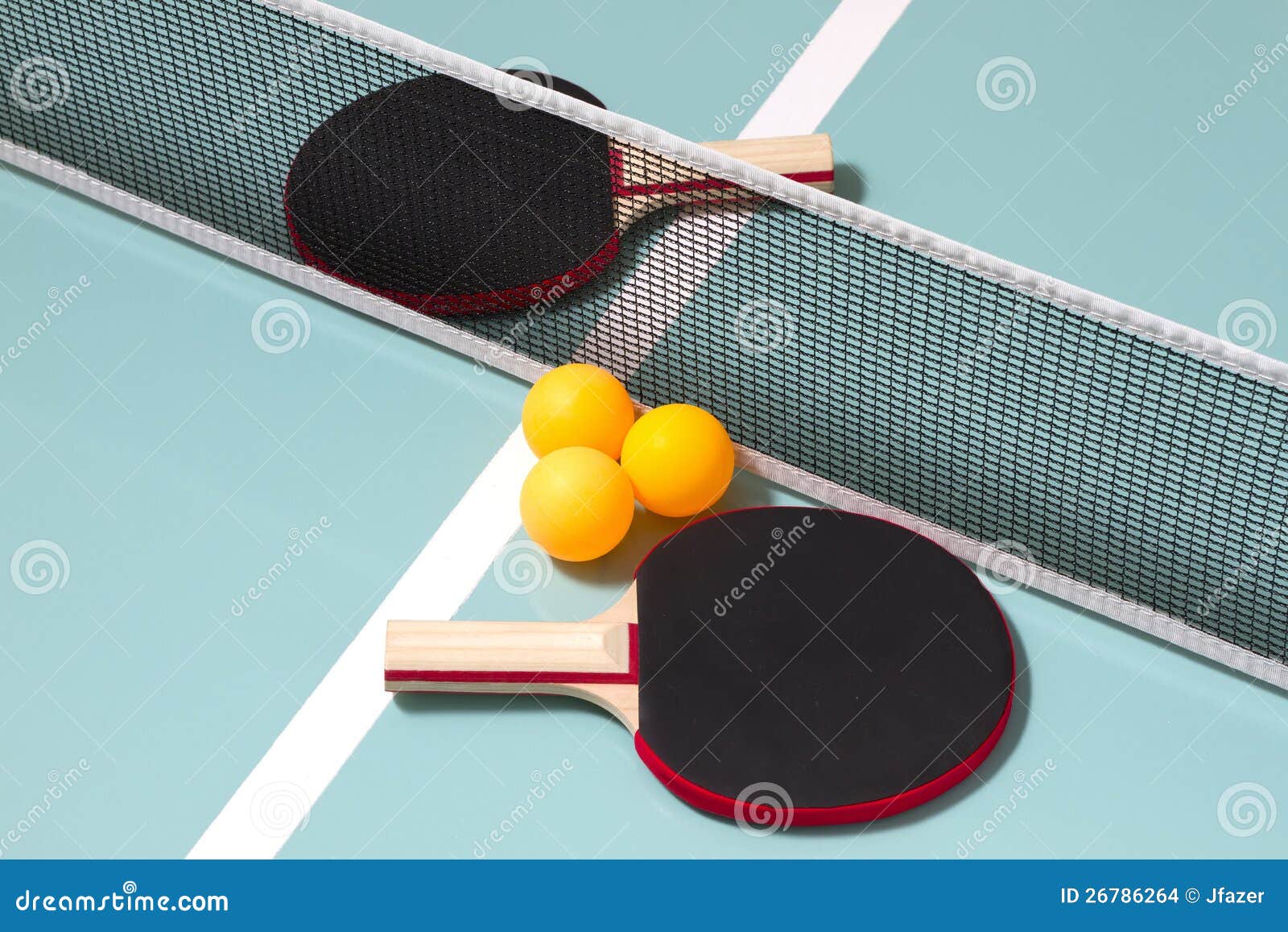 Table Tennis Rackets and Balls Stock Photo - Image of match, pingpong ...