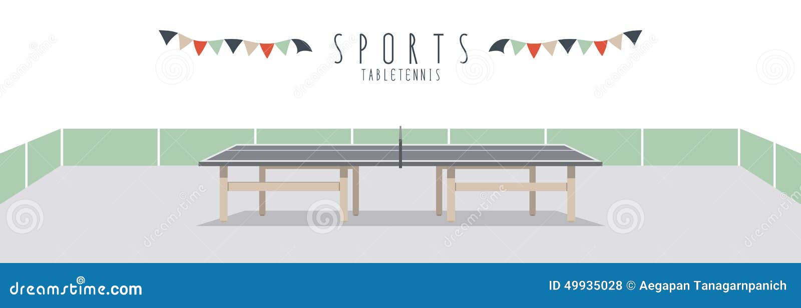 Table Tennis (Sports) stock vector. Illustration of action - 49935028