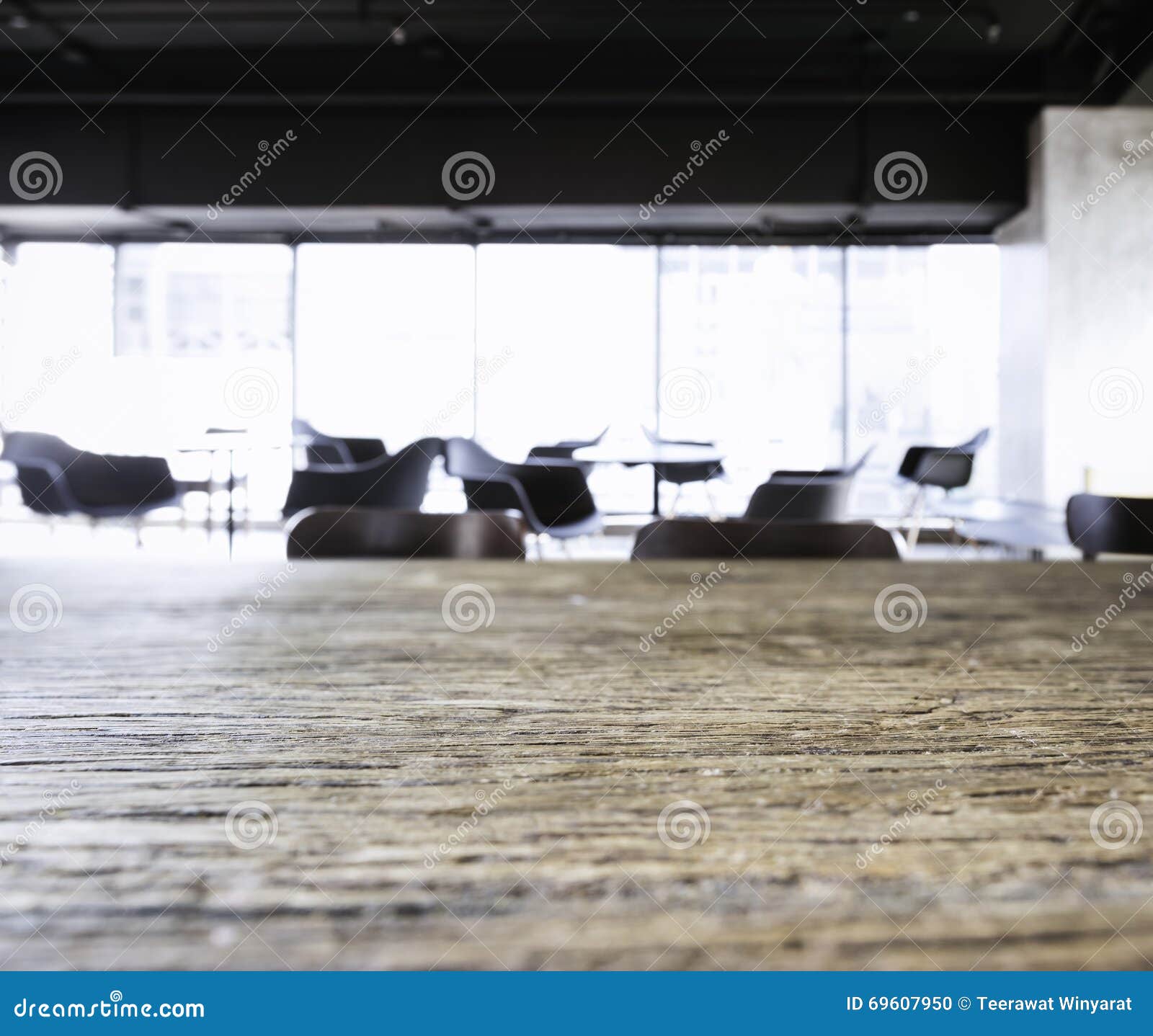 Table Top with Blurred Office Space Lobby Interior Background Stock ...