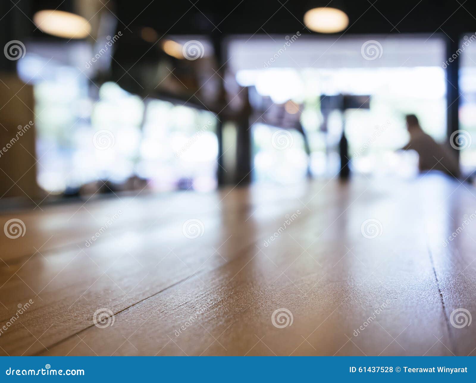 Table Top Counter Bar Blurred Restaurant Background With People Stock ...