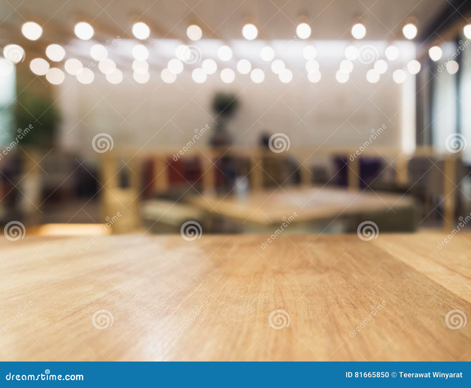 Table Top Counter Blur Bar Restaurant Pub Background Stock Photo ...