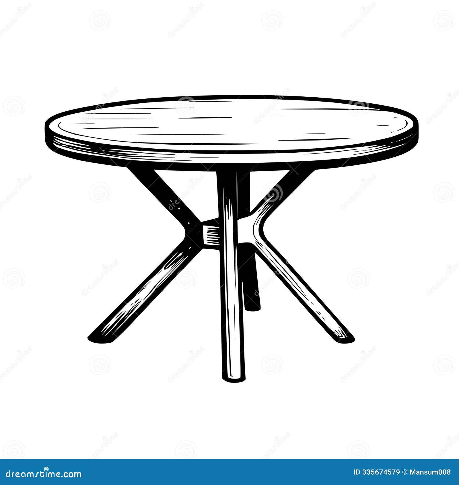 Table Top Icon. Outline Illustration of Table Icon for Web Stock ...