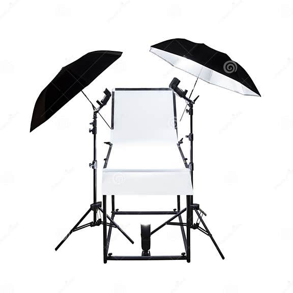 Table Top Studio Setup stock photo. Image of background - 33677946