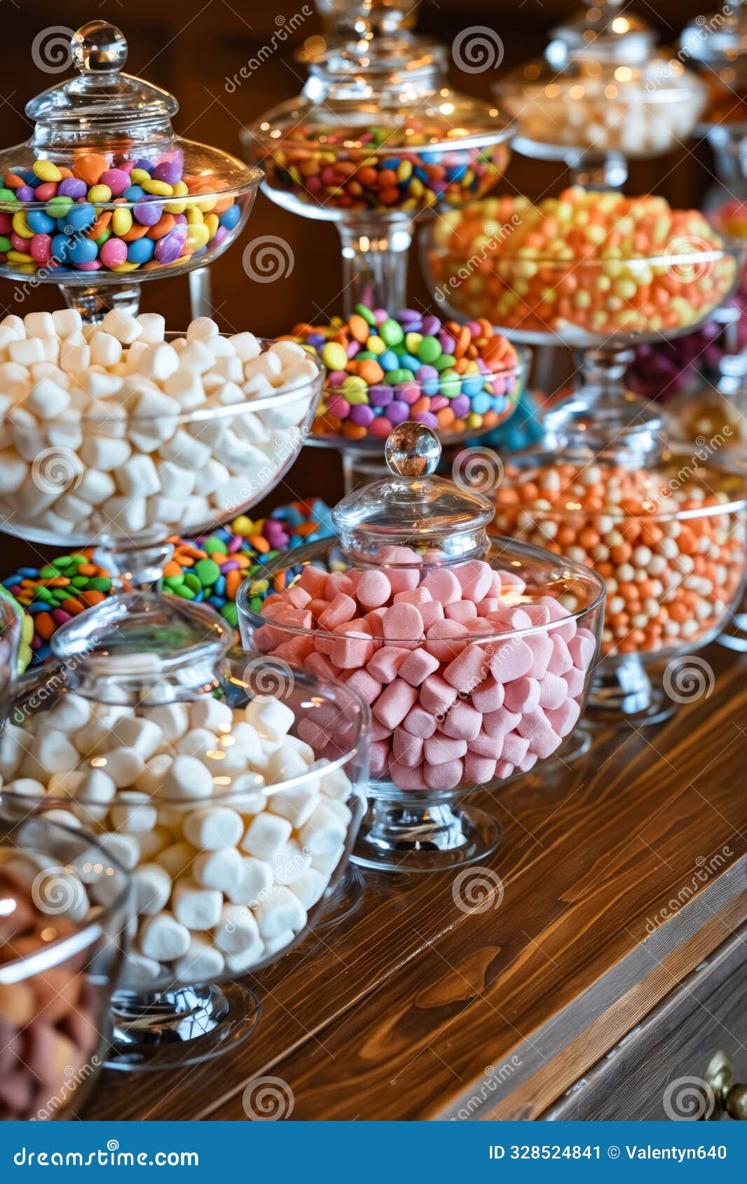 A Table Topped with Lots of Different Types of Candy. Generative AI ...