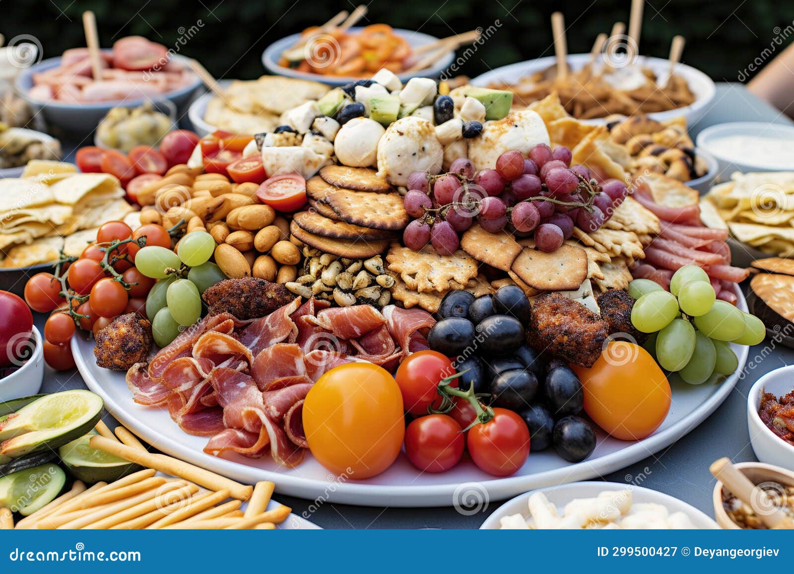 A Table Topped With Lots Of Different Types Of Food Royalty-Free Stock ... A Table Topped With Lots Of Different Types Of Food Royalty-Free Stock ...