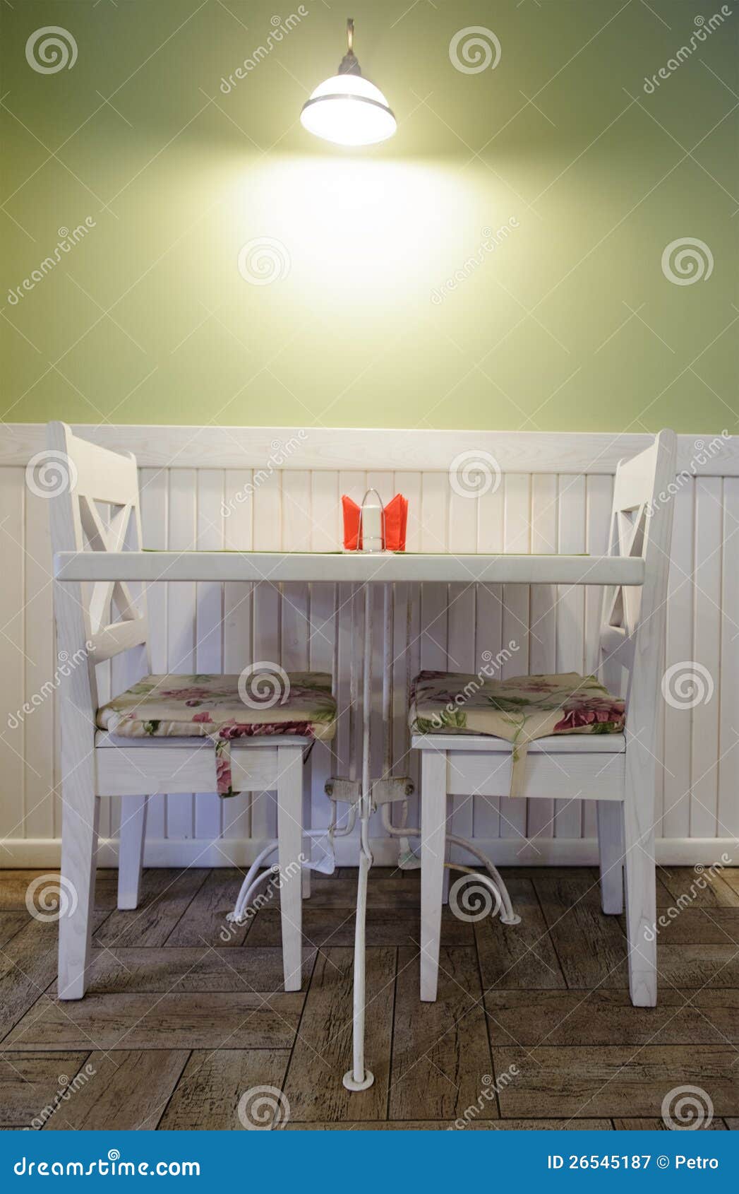 Table for two stock image. Image of lights, comfortable - 26545187