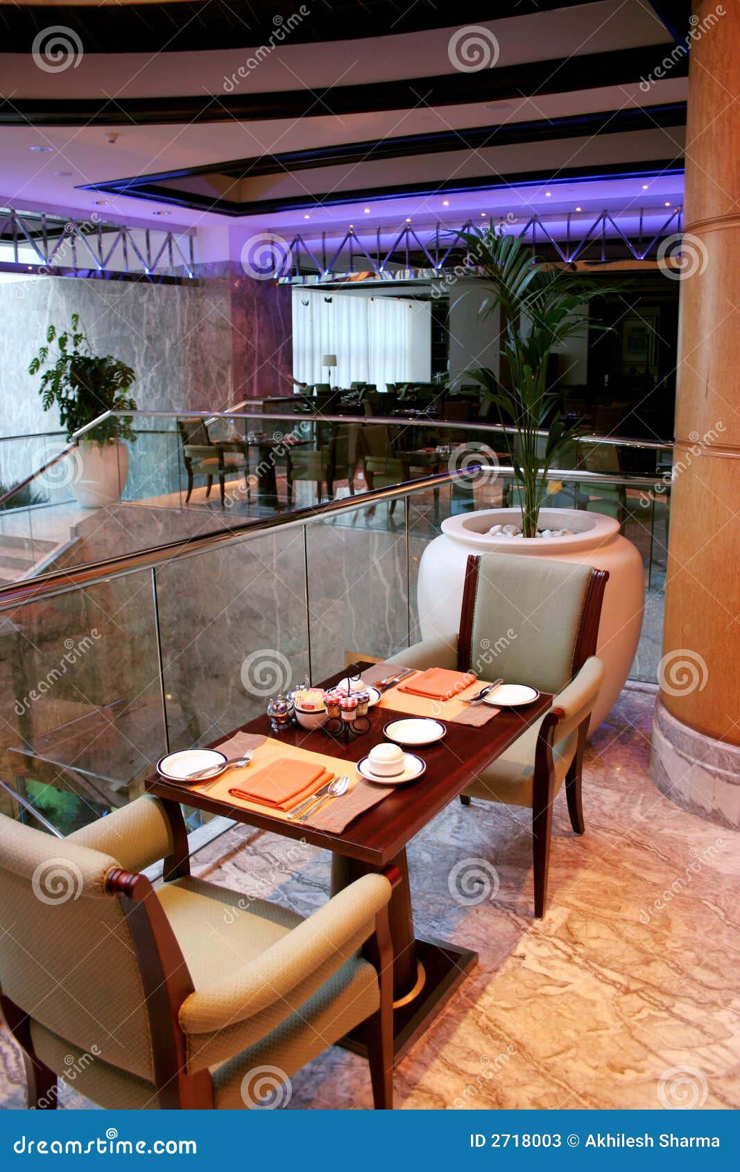 Table for two stock image. Image of knife, dinner, tissue - 2718003