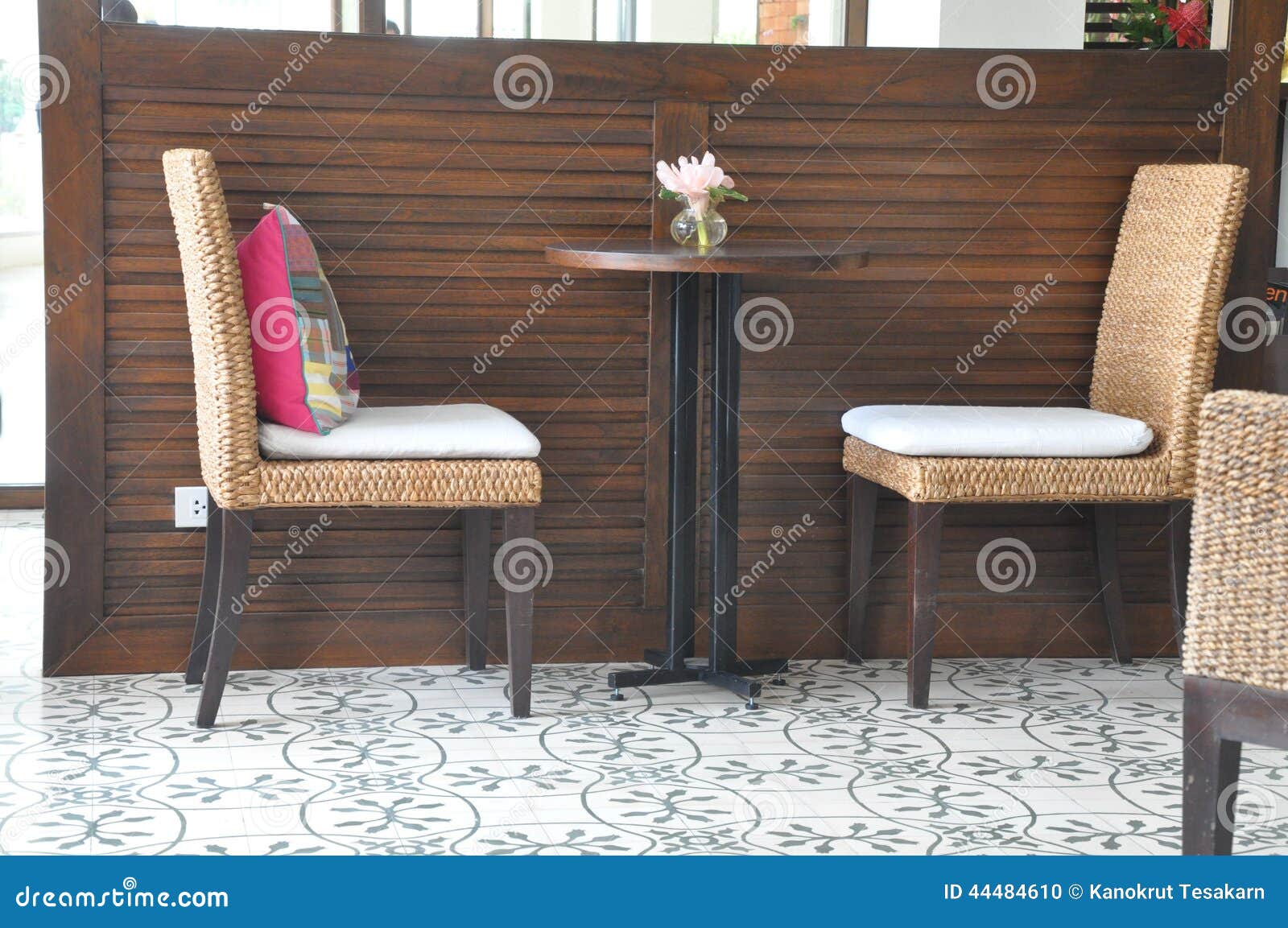 Table for two stock photo. Image of table, meeting, interior - 44484610