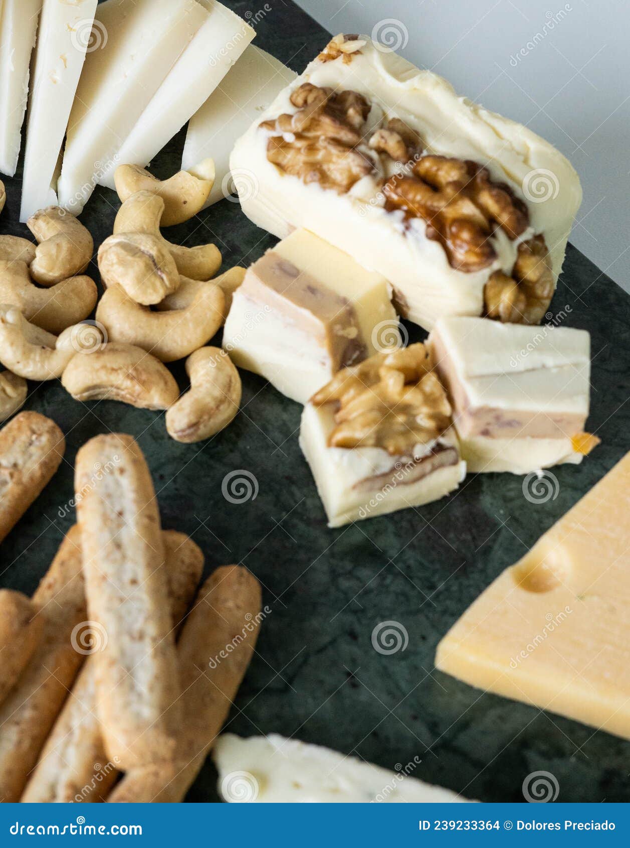 Table with Varieties of Ripened and Soft Cheeses Stock Photo - Image of ...