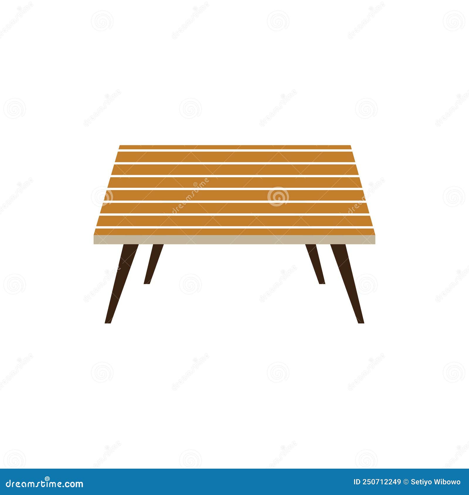 Table Vector Logo Icon Object Background Illustration Stock Vector ...