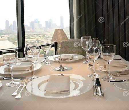 Table with a View stock image. Image of luxury, table - 2493619