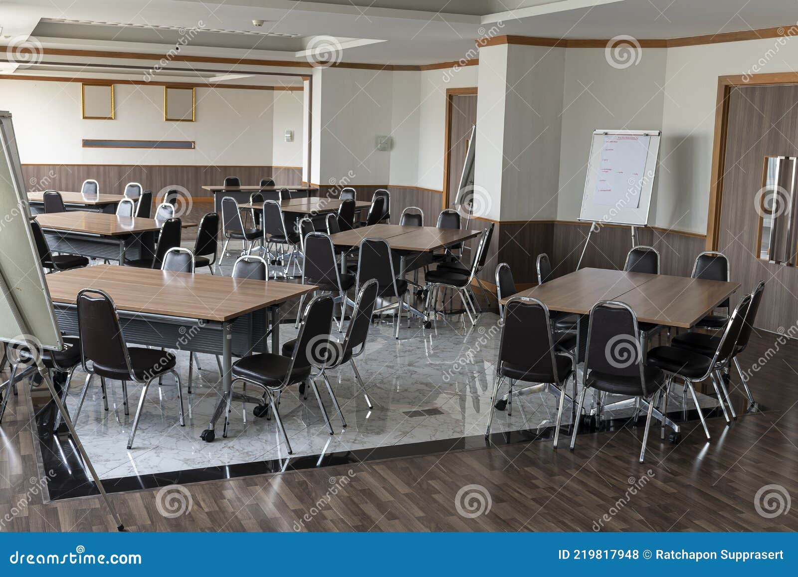 Table Workshop Group in Seminar Room Stock Photo - Image of indoor ...
