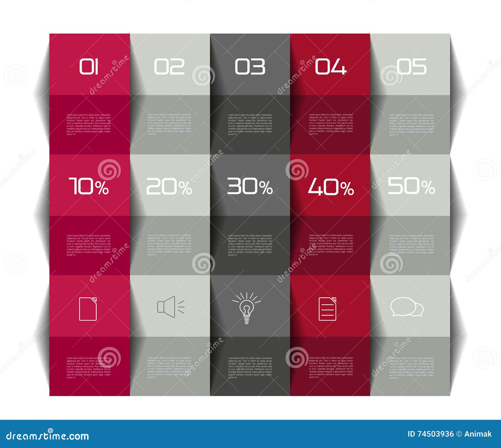 Tableau, Calibre De Programme Design D'entreprise 3D Illustration Stock ...